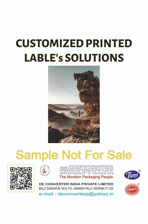 Digital Label Printing At ₹ 36 Page In North 24 Parganas Id