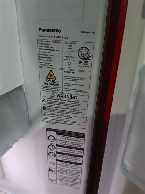 Panasonic Inverter Refrigerator Tv And Home Appliances Kitchen