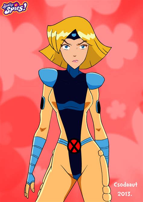 Totally Spies Clover As Jean Grey By Csodaaut On Deviantart