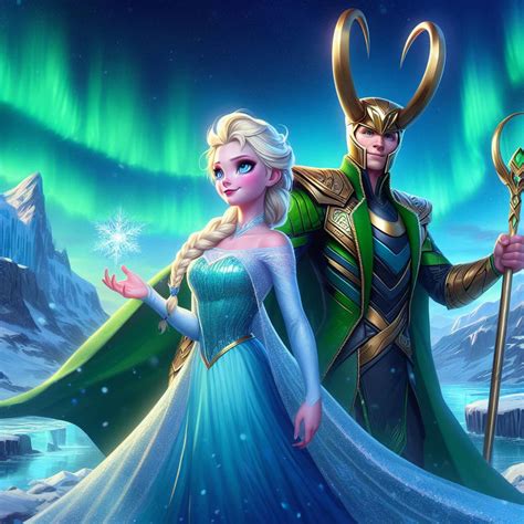 Elsa And Loki Ai Generated By Joshuaecw21985 On Deviantart
