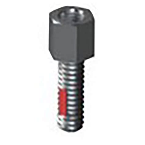 Keystone Electronics 7268 Jack Screw With Nylon Patch Stainless