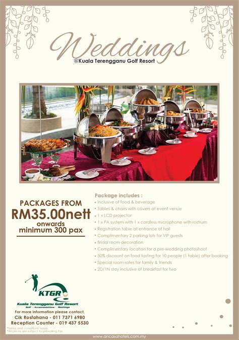 Wedding Ktgr Ancasa Hotels And Resorts