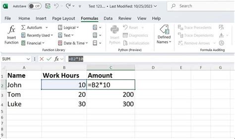 How To Perform Basic Math In Excel Addition Subtraction Multiplication And Division