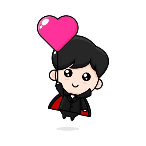 Premium Vector Cute Cartoon Vampire Chib