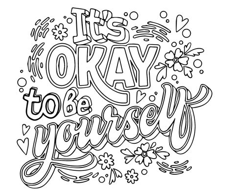 Mental Health Coloring Pages Coloringlib