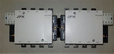 Lc1 D150 4 Interlocking Contactors 4 Pole 240v Coil Jfk Electrical
