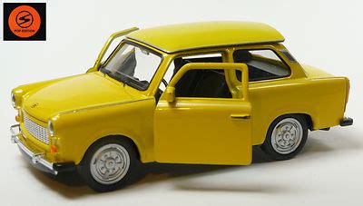 Trabi Jubiläum 2014 50 J Trabant 601 Modellauto 11cm Welly