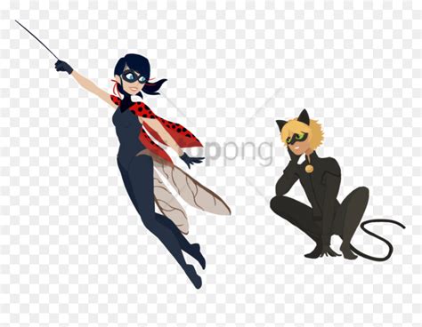 Free Png Download Ladybug And Chat Noir By Dashurie Miraculous Cat