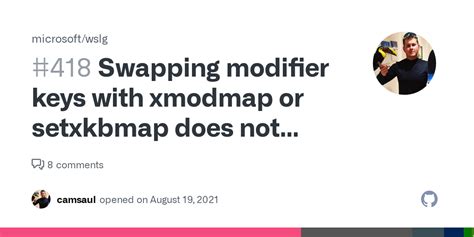 Swapping Modifier Keys With Xmodmap Or Setxkbmap Does Not Work · Issue