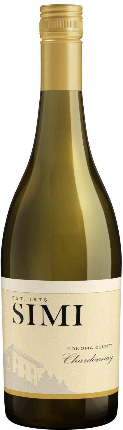 Simi Sonoma County Chardonnay 750ml Stirling Fine Wines