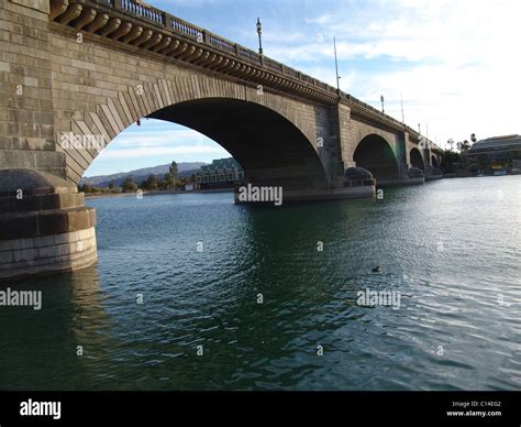 The Original London Bridge In Its Current Location At Lake Havasu City