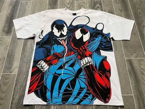 Black Venom Spiderman Shirt