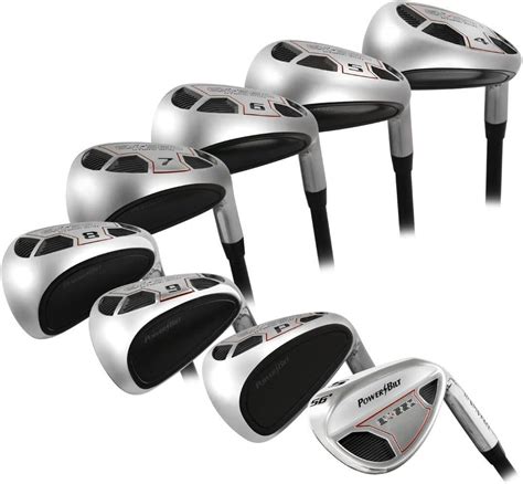 Powerbilt Golf Ex 550 Ensemble De Fers Hybrides Pour Homme Comprenant