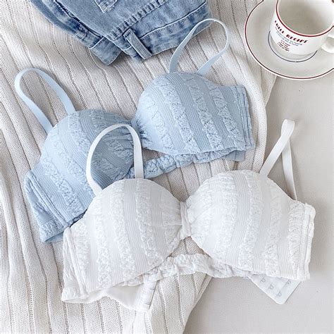 Fashion Sexy Girl Soft Lace Wireless Bra Women Seamless 34 Cup