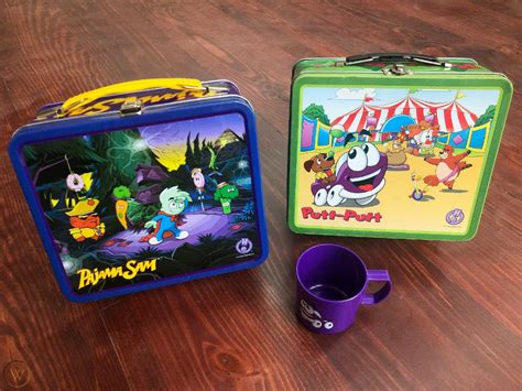Pajama Sam Putt Putt 1999 Tin Lunch Box Lot Humongous Entertainment