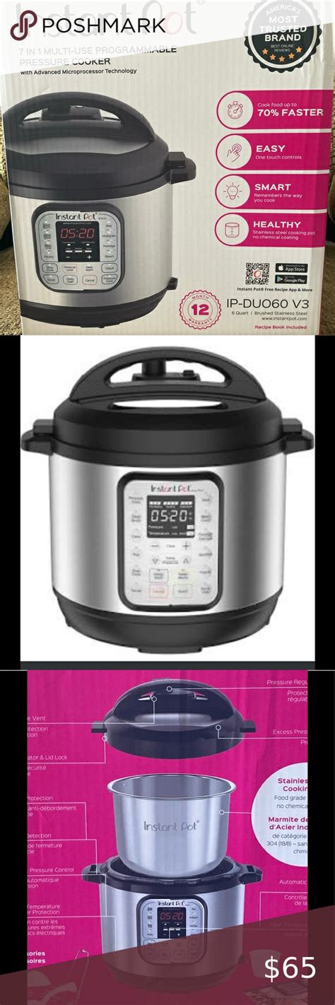 7 In One Multi Use Programmable Pressure Cooker Cooker Fast Cooker