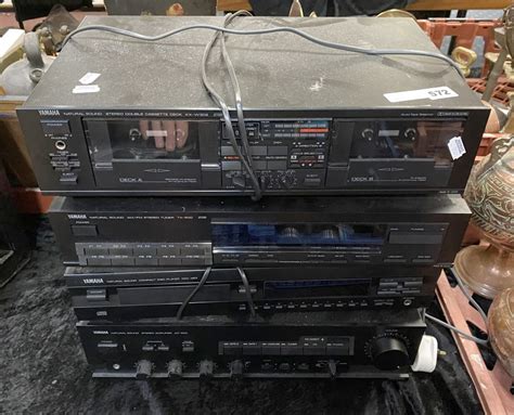 Yamaha Hi Fi Stack Af Southgate Auction Rooms