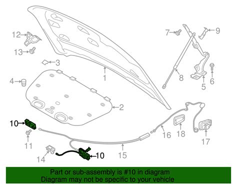 32405275 High Quality Latch For 2018 2025 Volvo Xc60 Autonation Parts