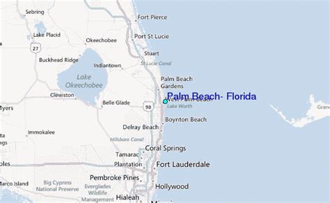 Palm Beach Florida Tide Station Location Guide