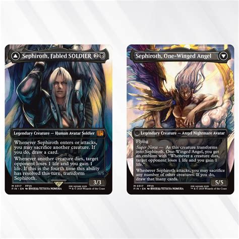 Magic The Gatherings Sephiroth Card Might Be Hiding Some Clues For