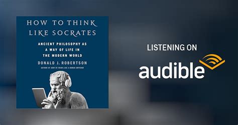 How To Think Like Socrates By Donald J Robertson Audiobook