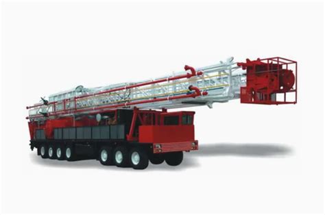 Rig Chassis Transport Vehicle Mounted Drilling Rig Xj350 Manufacturer