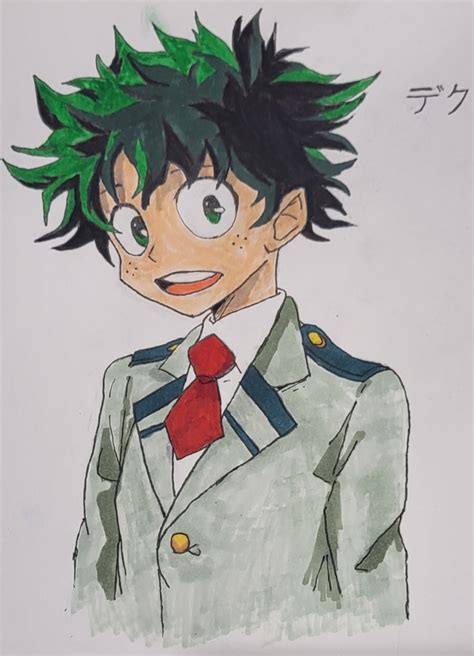 Deku Fan Art By Eliyahushual On Deviantart