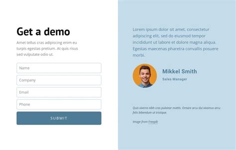 Get A Demo Css Template By Nicepage