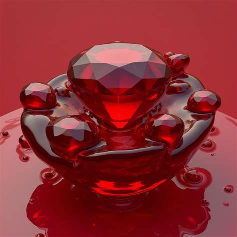 Free Crystallizing Ruby Jewel Image Ruby Gemstone Crystal