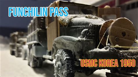 Usmc Korean War Diorama Nov Dec At Funchilin Pass 1950 Final Reveal