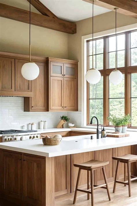 60 Stunning Walnut Kitchen Cabinets For Every Style