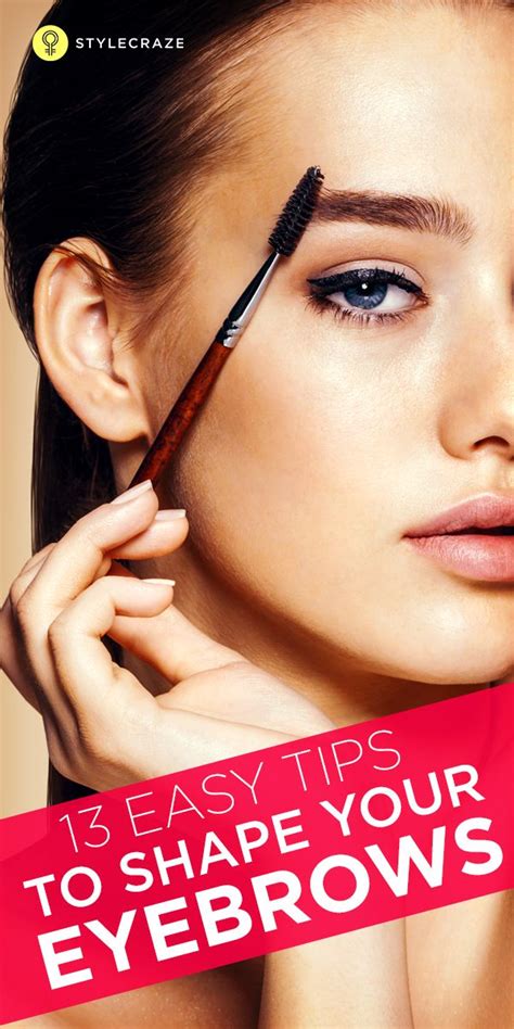 Makeup How Tos And Tips And Tricks Stylecraze How To Draw Eyebrows