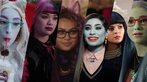 Monster High The Movie Meet The Cast Compilation Youtube