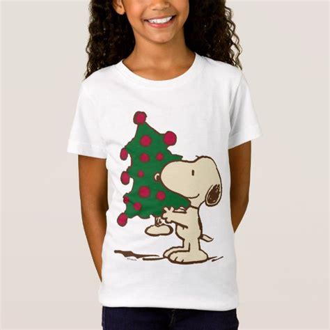 Peanuts Snoopy Christmas Tree T Shirt Peanutssnoopywoodstock Tshirt