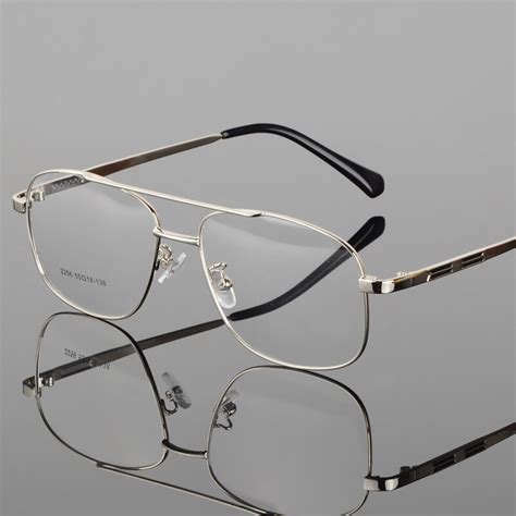 Vazrobe Gold Eyeglasses Frame Men Glasses Man Pres Grandado