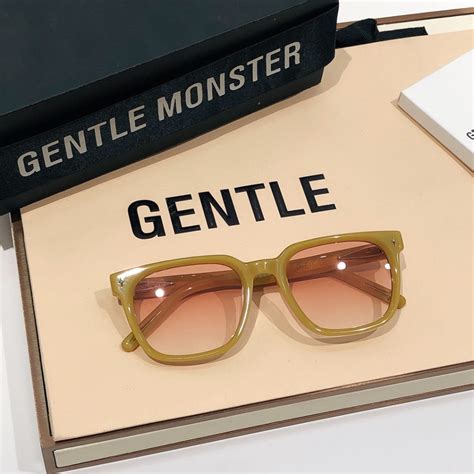 2024gentle Monster Sunglasses Ojo Square Plate Glasses Frame