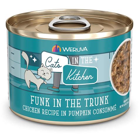 Weruva Cats In The Kitchen Funk In The Trunk Chicken Recipe In Pumpkin