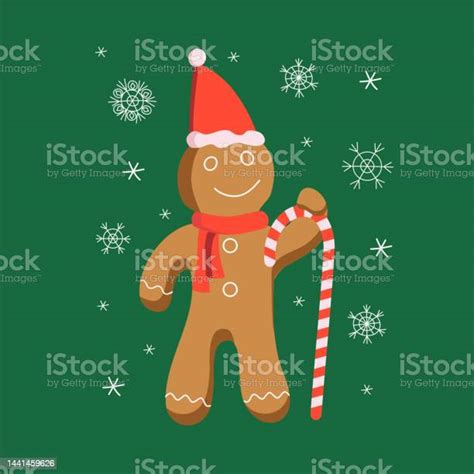 Gingerbread Man Stock Illustration Download Image Now Adult Baked