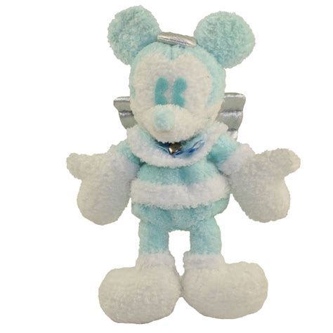 Disney Bean Bag Plush Angel Mickey Wristlet Purse Tokyo Disneyland
