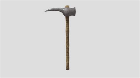 Crude Pickaxe 3d Model By Deep Rock Labs Deeprocklabs 6a1f224