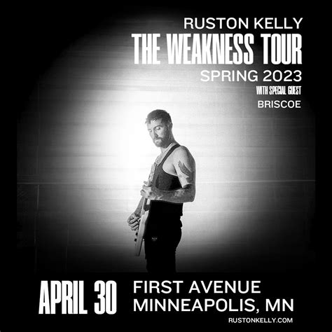 Ruston Kelly ★ First Avenue First Avenue