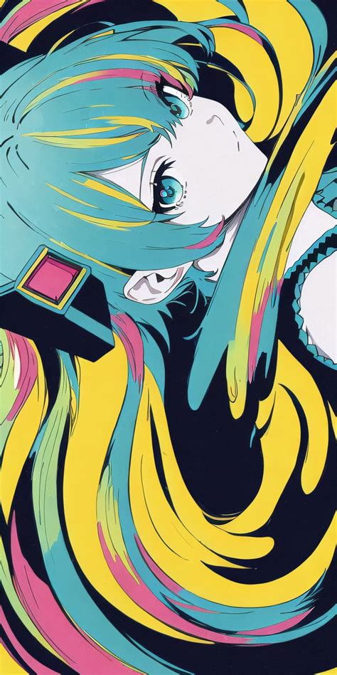 Miku Hatsune キュートなスケッチ キャラクターデザイン イラストアート
