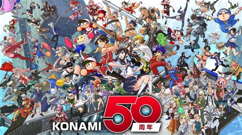 Konami Releases New Artwork Featuring Goemon Boktai Suikoden And
