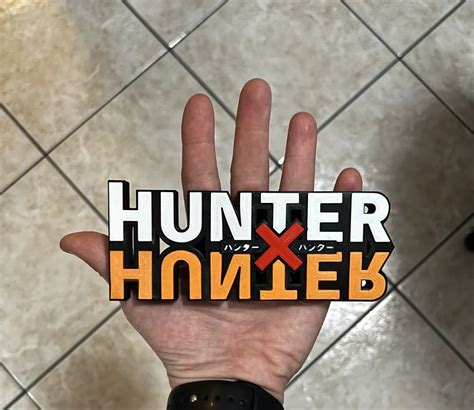 Hunter X Hunter Logo By Ynot88 Makerworld
