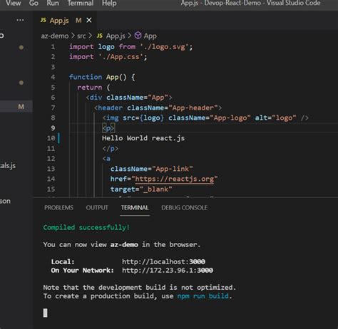 Deploying Reactjs Application To Azure App Service With Azure Devops