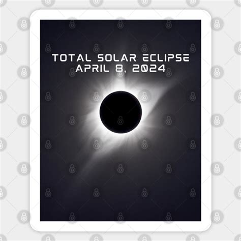 Total Solar Eclipse Eclipse 2024 Sticker Teepublic