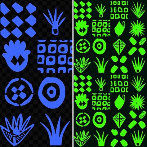 Premium Psd A Set Of Different Designs With The Word Quot Nuggets