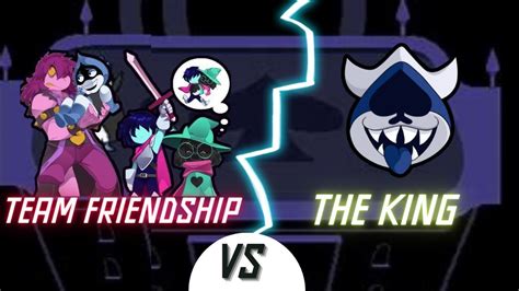 Deltarune The Kinglancers Dad Boss Battle Youtube