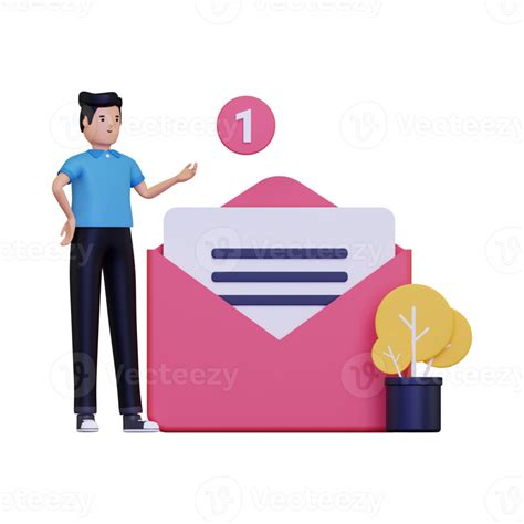 3d New Message 10872565 Png