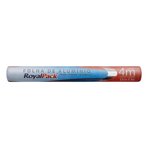 Folha De AlumÍnio Em Rolo Royalpack 30cm X 4m Gtineanupc 7898021428520 Cadastro De Produto
